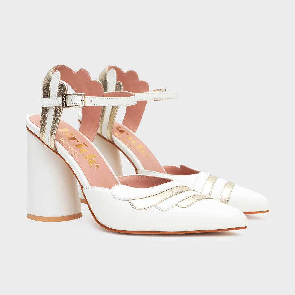 MILENA PUMP BRIDE IVORY – Butrich Worldwide