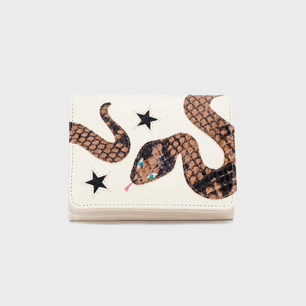 ANACONDA IVORY WALLET – Butrich Worldwide
