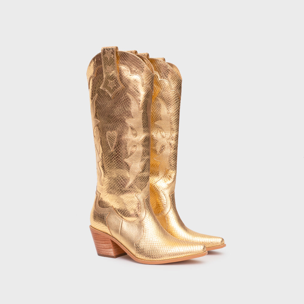 LUCKY HEARTS GOLD BOOT – Butrich Worldwide