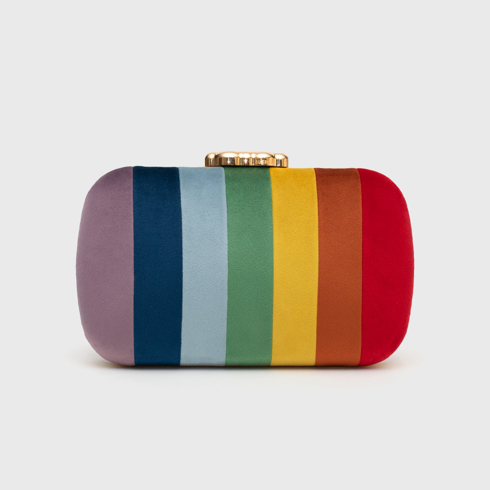 RETRO SUNSHINE MULTICOLOR CLUTCH – Butrich Worldwide