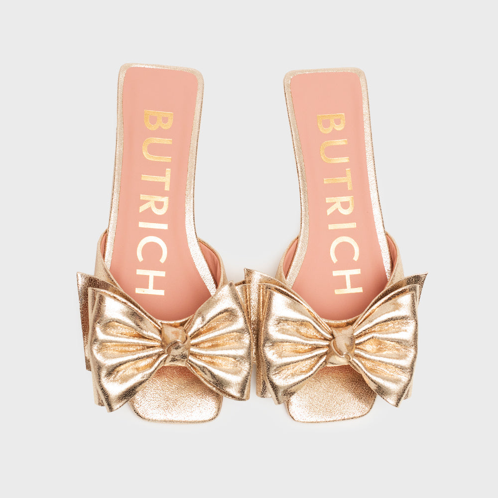 MALENA FLAT PLATINUM GOLD – Butrich Worldwide