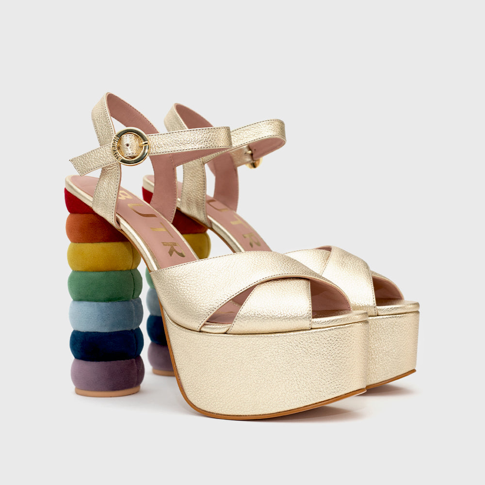 RETRO GOLDEN SUNSHINE PLATAFORMA MULTICOLOR – Butrich Worldwide