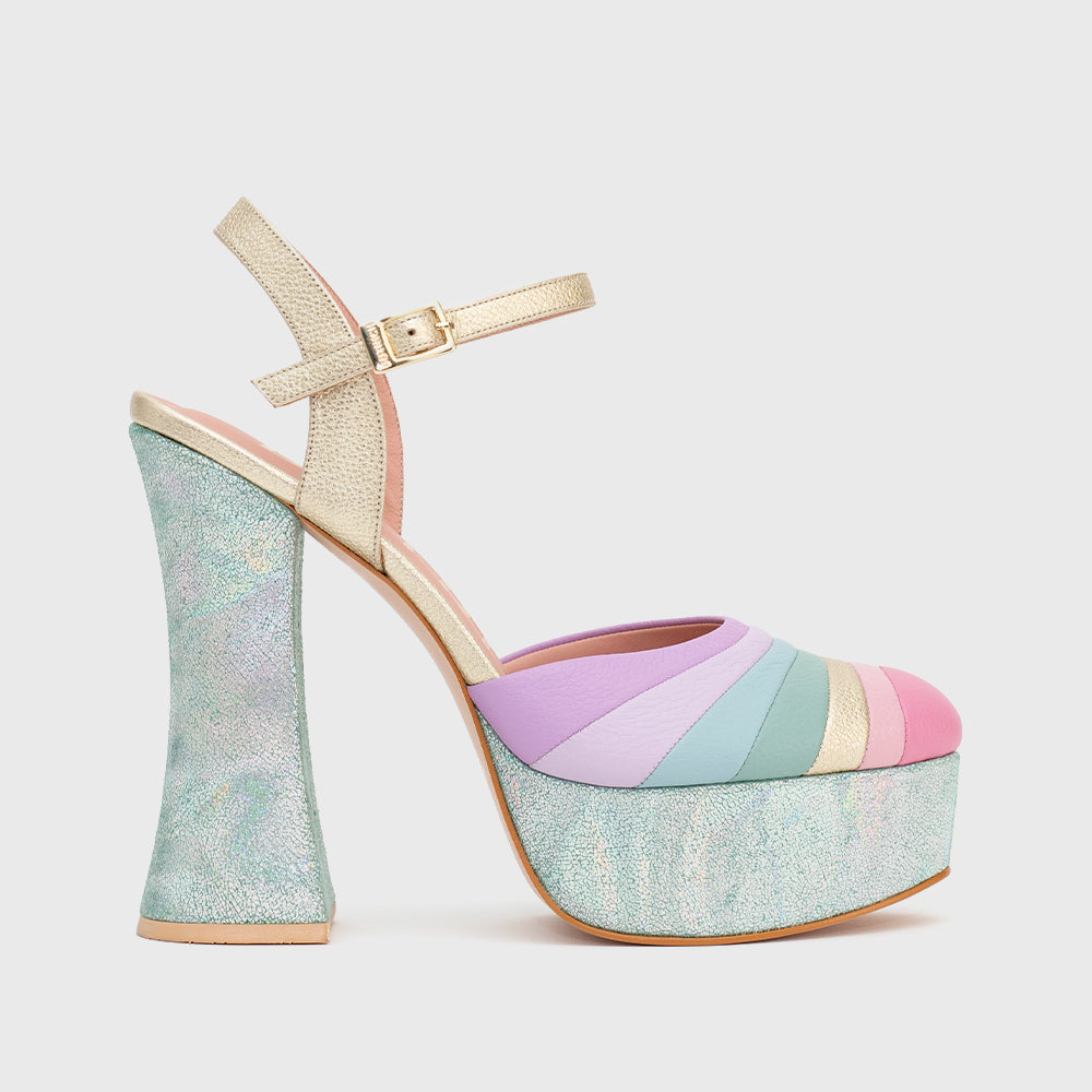 RETRO SWEET SUNSHINE MULTICOLOR PLATFORM – Butrich Worldwide